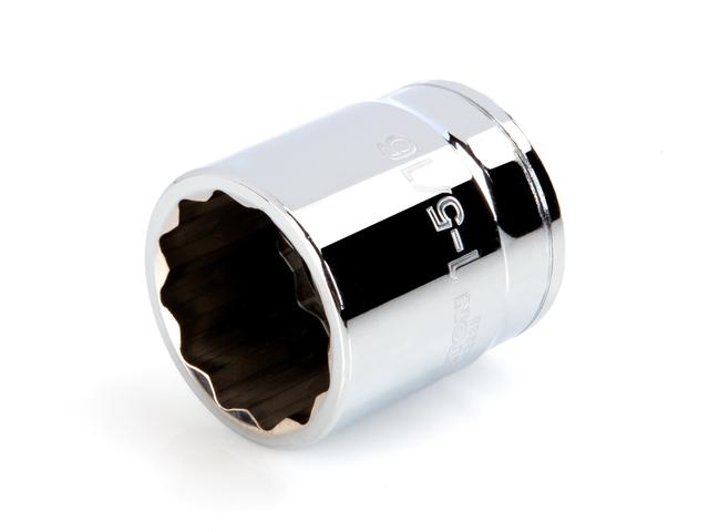 1/2 Inch Drive x 1-5/16 Inch Shallow 12-Point Socket | TEKTON