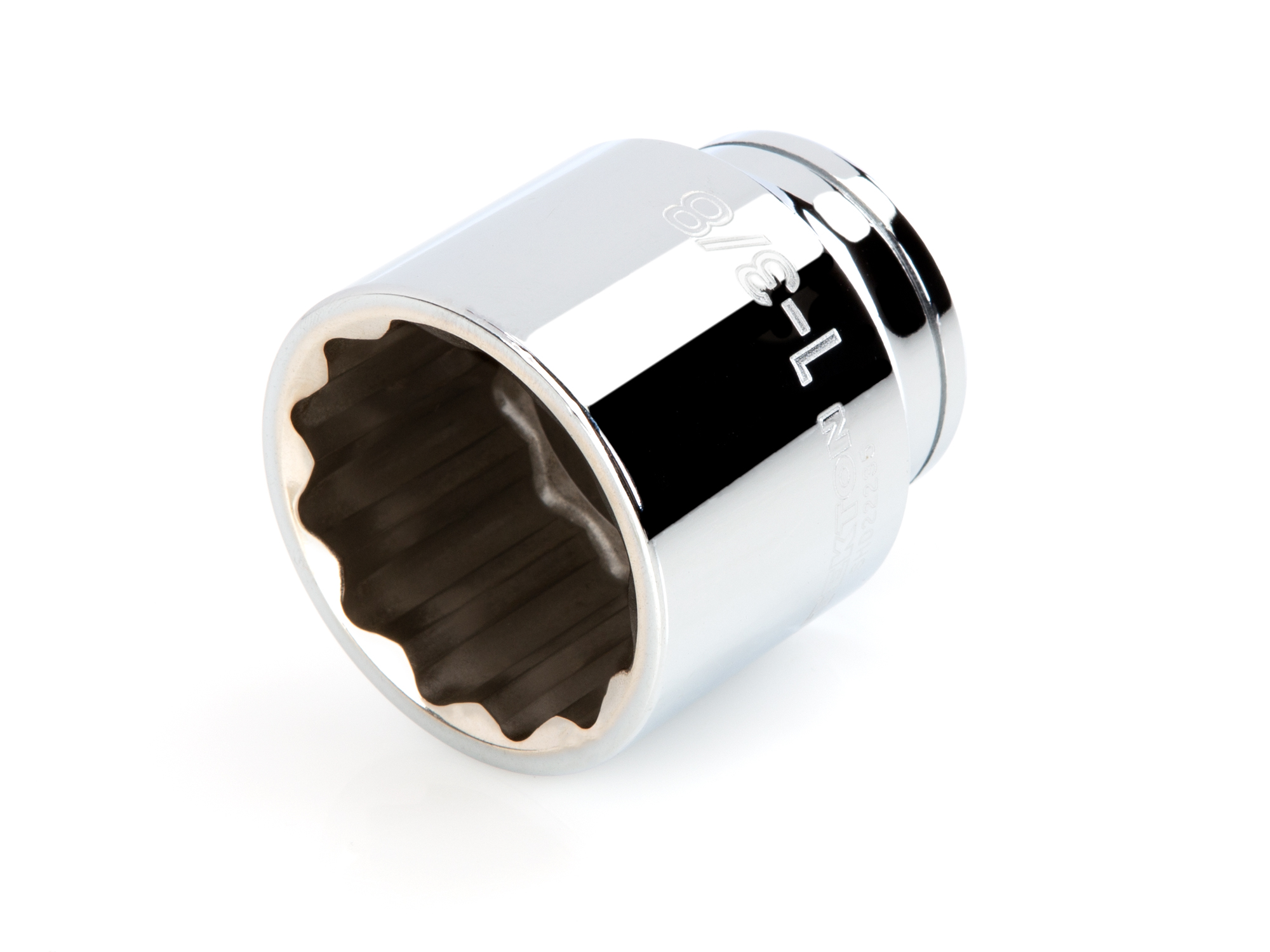 1/2 Inch Drive x 1-3/8 Inch Shallow 12-Point Socket | TEKTON