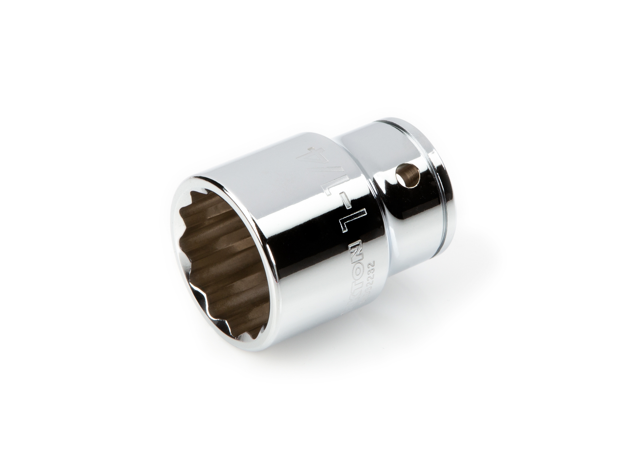 3/4 Inch Drive x 1-1/4 Inch Shallow 12-Point Socket | TEKTON