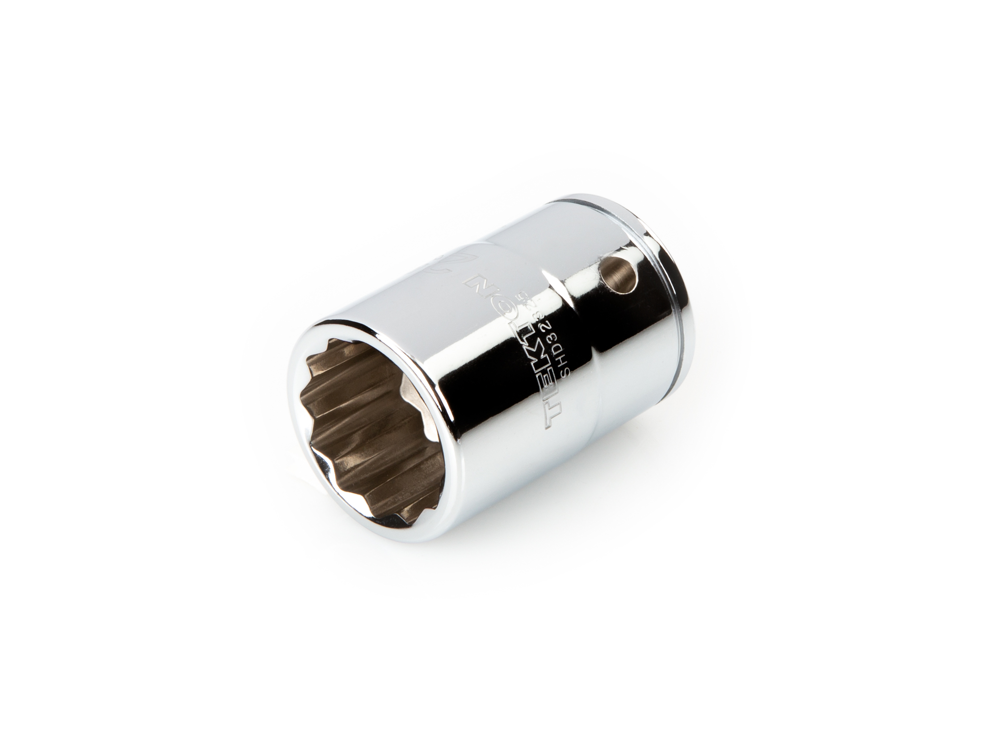 3/4 Inch Drive x 25 mm Shallow 12-Point Socket | TEKTON