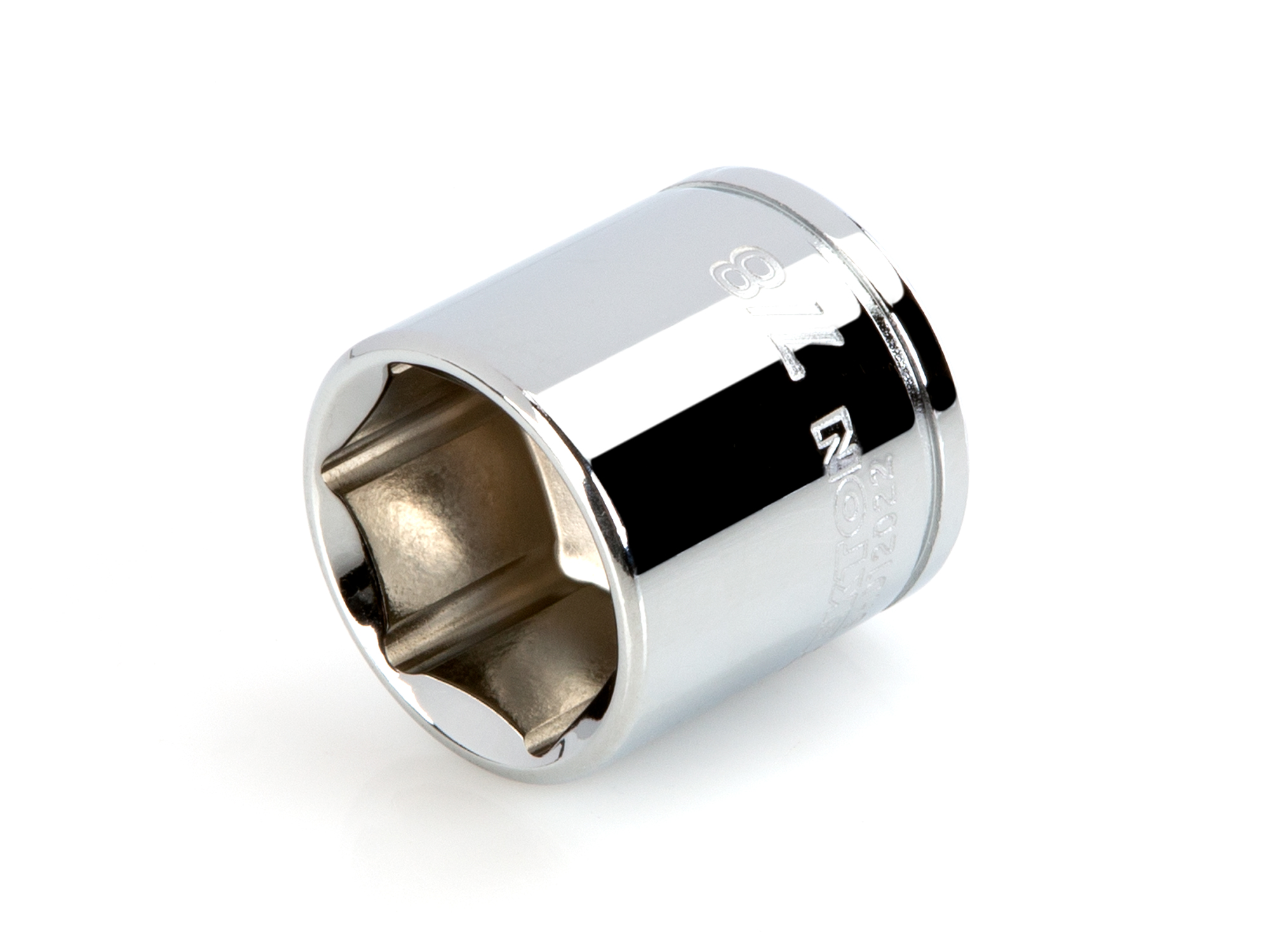 3/8 Inch Drive x 7/8 Inch Shallow 6-Point Socket | TEKTON