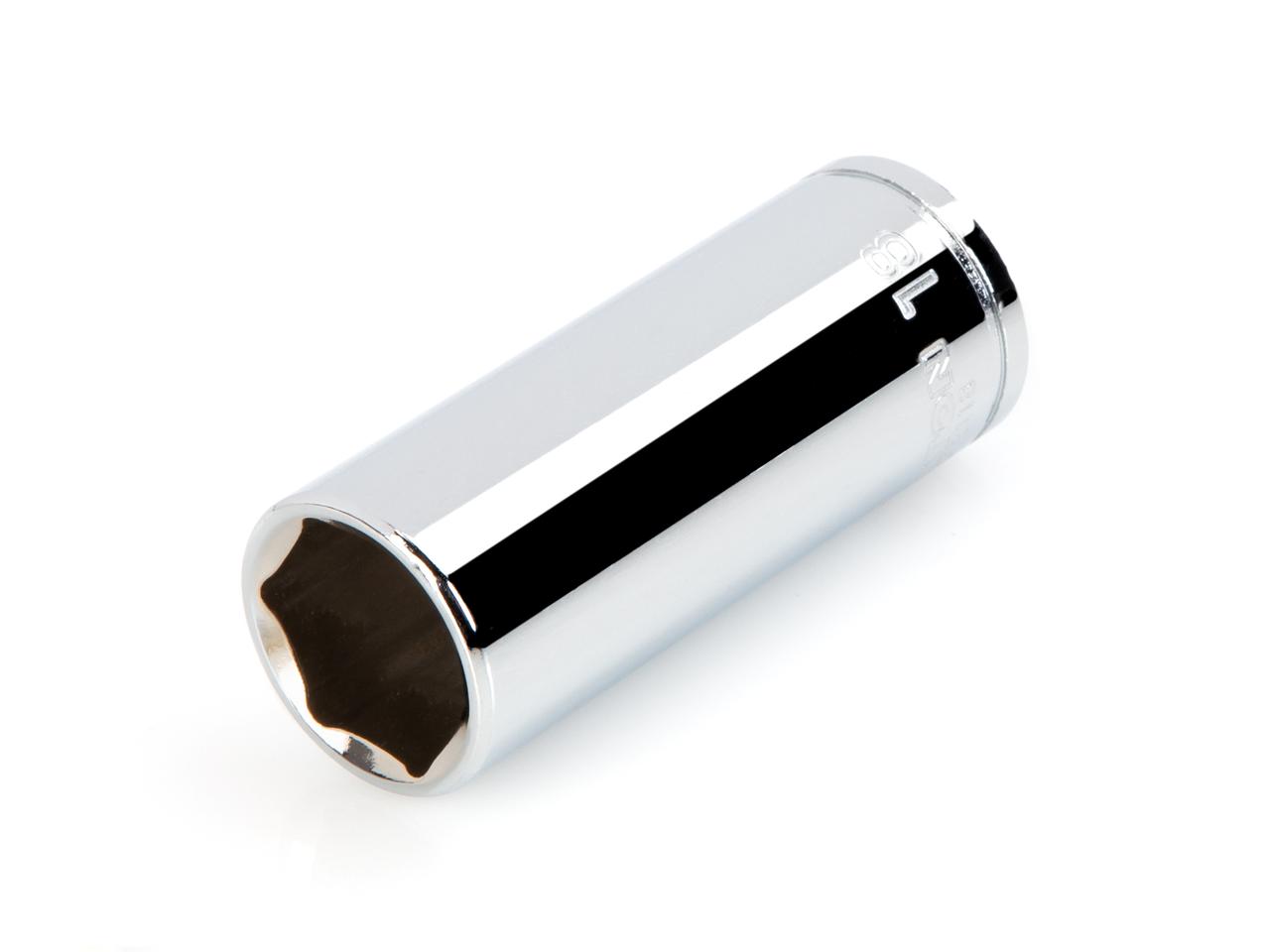 3/8 Inch Drive x 18 mm Deep 6-Point Socket | TEKTON