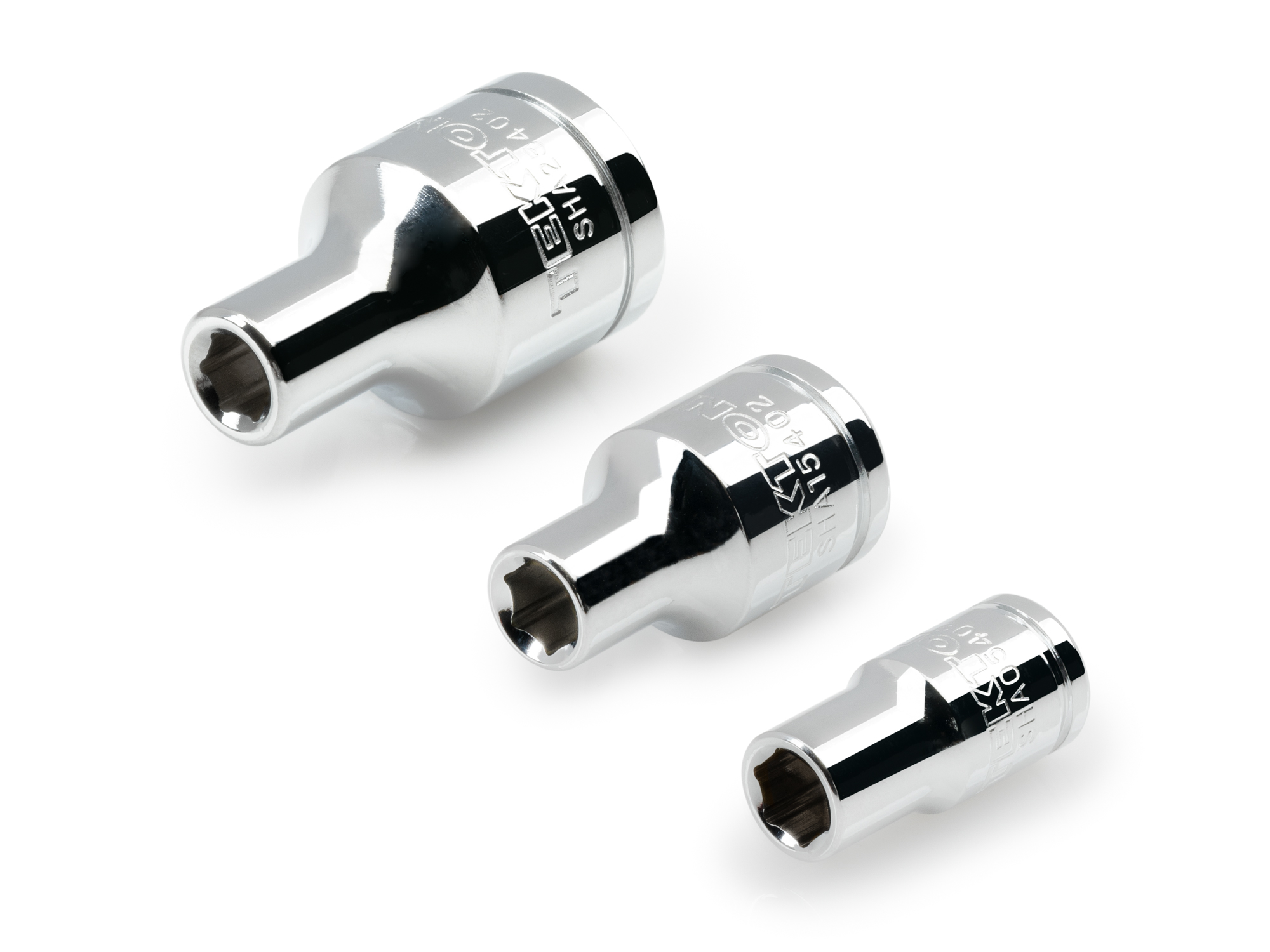 1/4, 3/8, 1/2 Inch Drive Magnetic Hex Bit Holder Socket Set | TEKTON