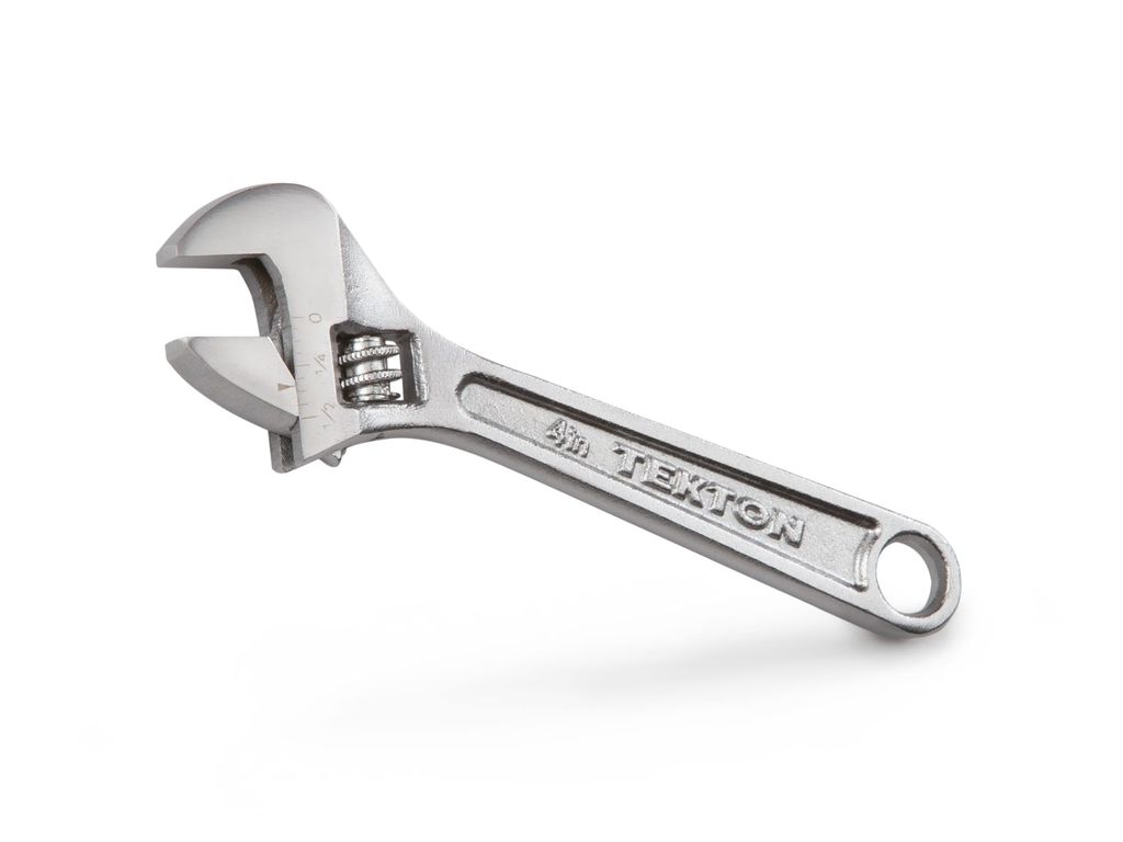 4 Inch Adjustable Wrench | TEKTON | 23001