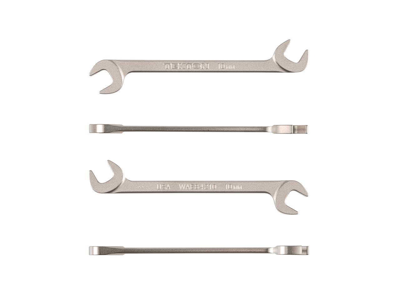 10 mm Angle Head Open End Wrench | TEKTON | Made in USA