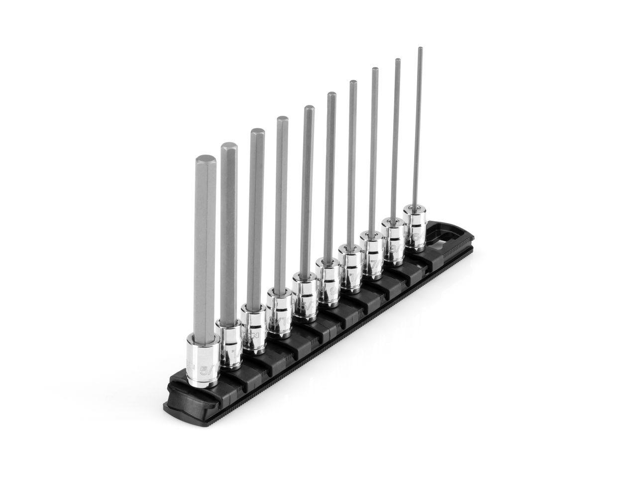 1/4 Inch Drive Long Hex Bit Socket Set (5/64–5/16 in.) | TEKTON