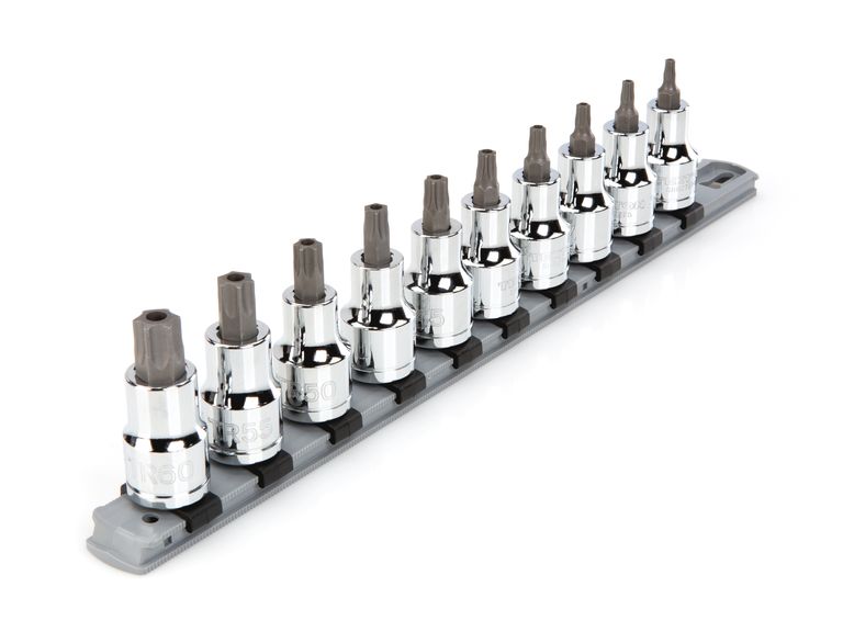 1/2 Inch Drive TR Torx Bit Socket Set (10-Piece) | TEKTON