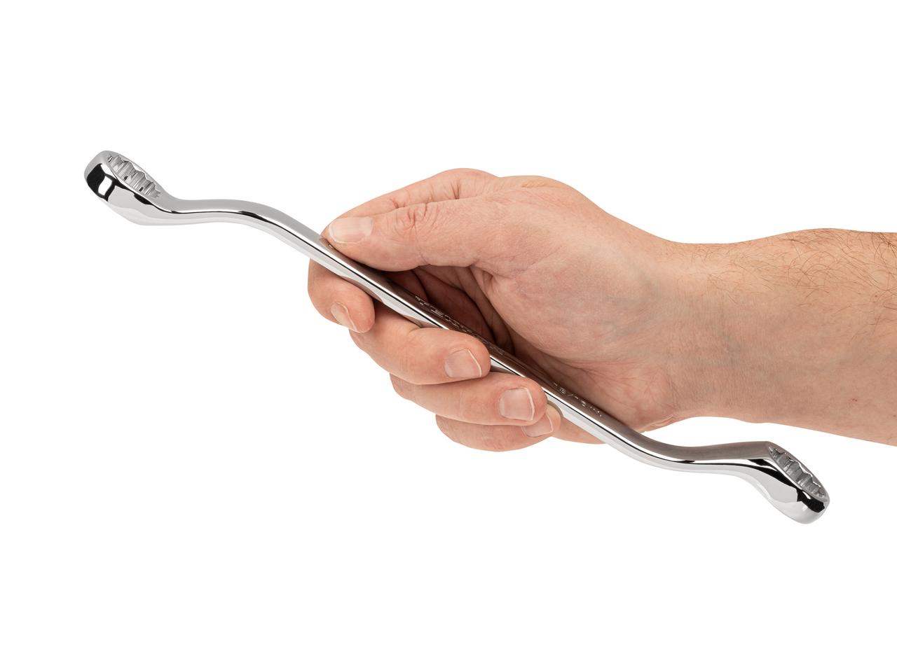 3/4 x 13/16 Inch 45-Degree Offset Box End Wrench | TEKTON