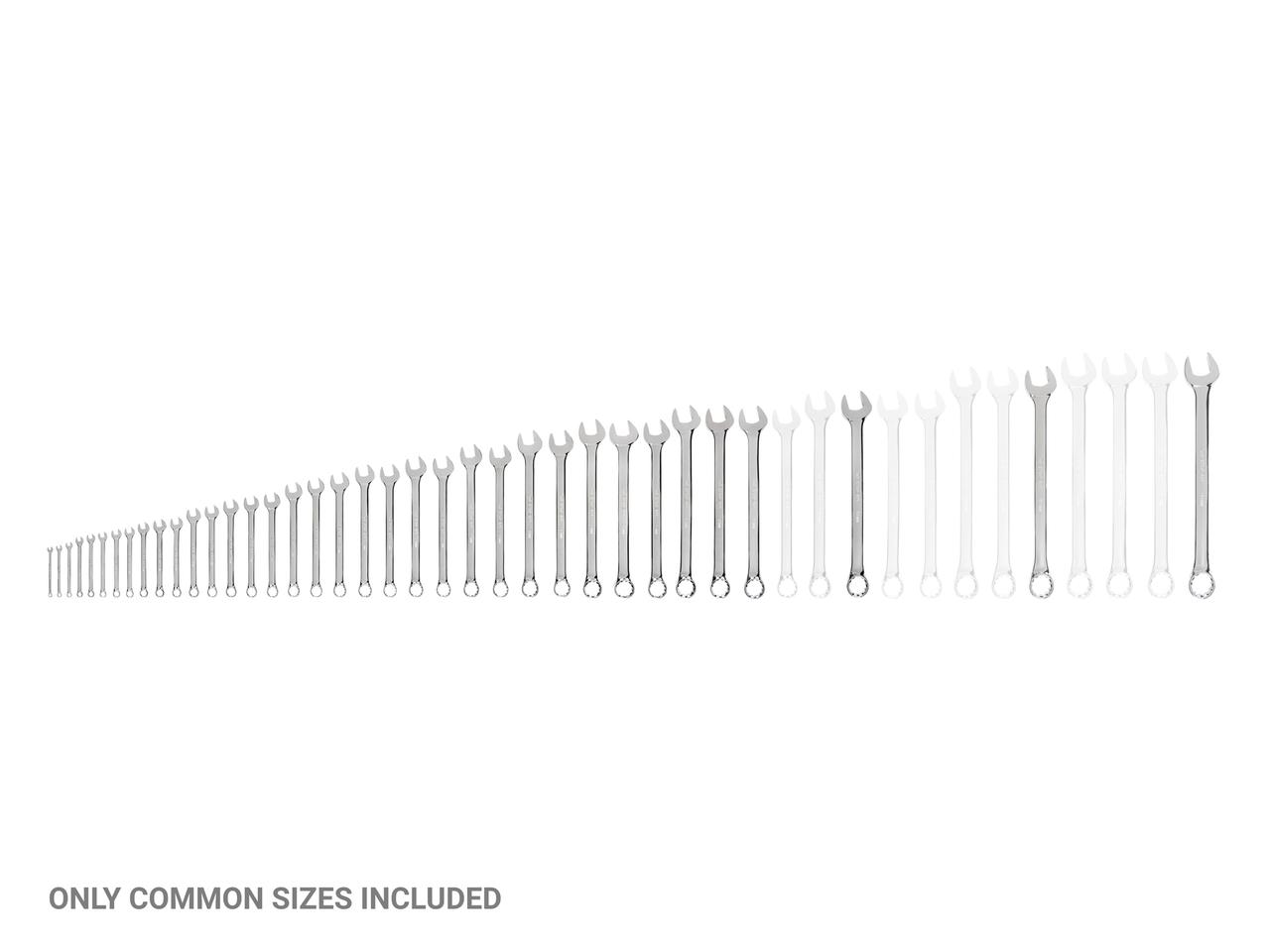 Combination Wrench Set (6–50 mm, Common Sizes) | TEKTON