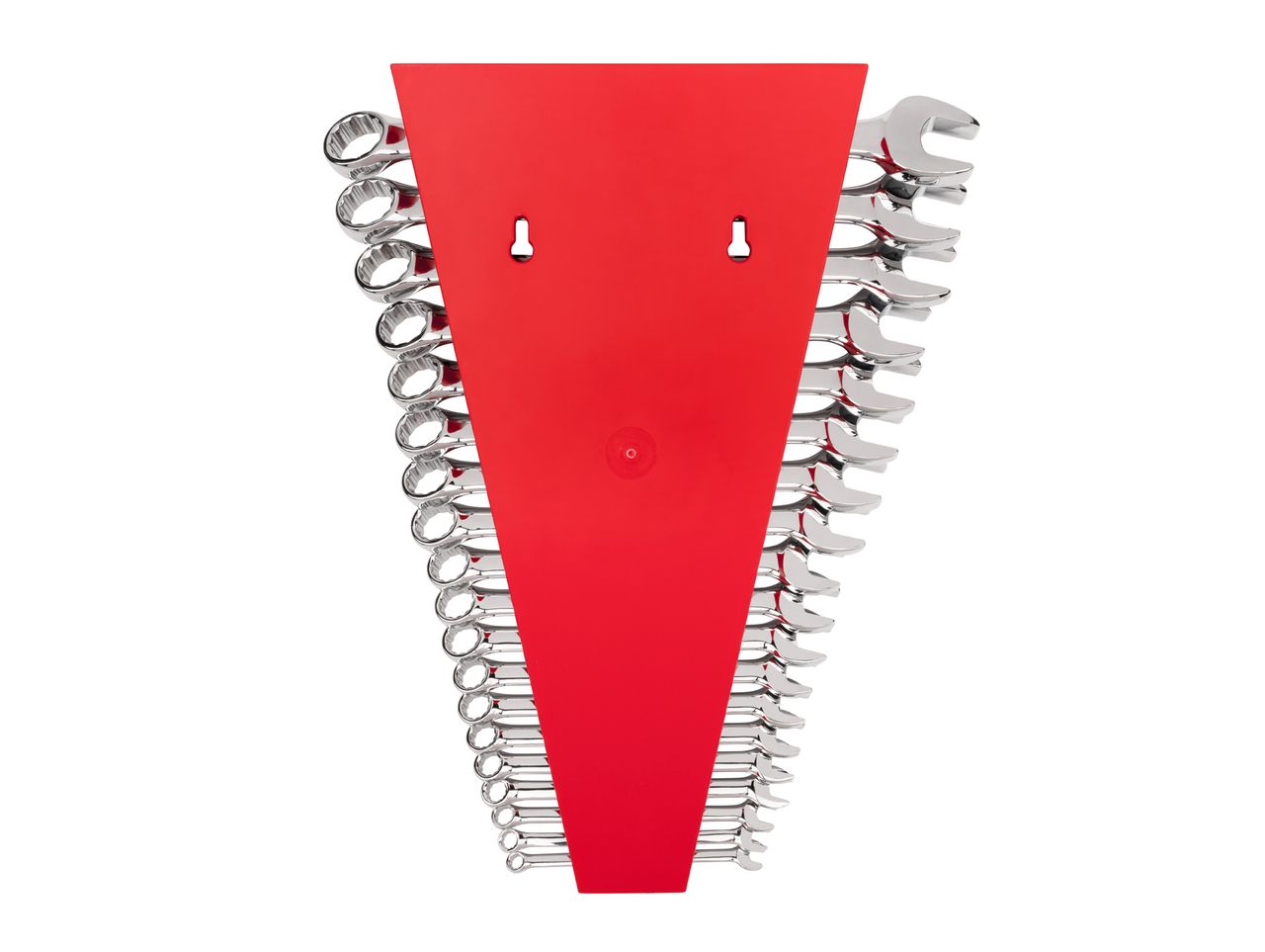 19-Piece Combination Wrench Set (6-24 mm) - Rack | TEKTON