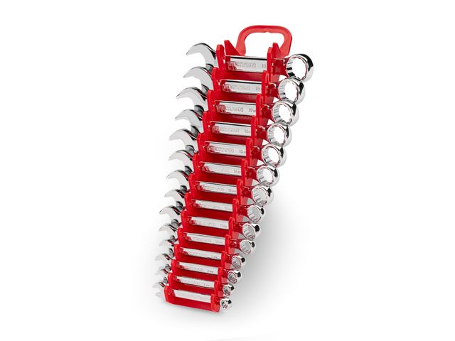 Stubby Combination Wrench Set, 14-Piece (Holder) | TEKTON | WCB92402