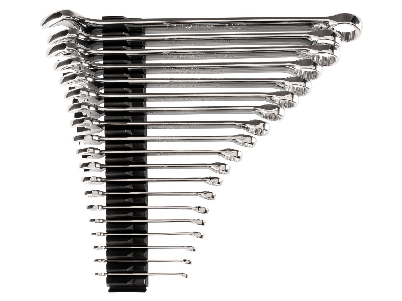 19-Piece Inch Wrench Set with Wrench Organizer | TEKTON