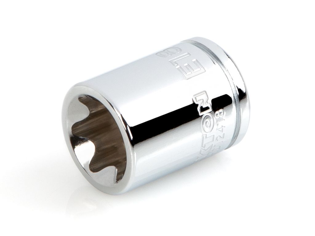 3/8 Inch Drive x E18 External Star Socket | TEKTON | SHD12418