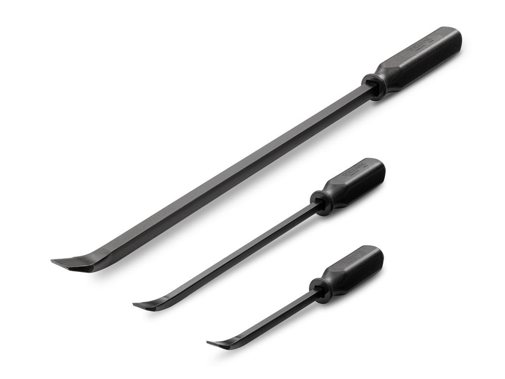 Angled End Handled Pry Bar Set (3-Piece) | TEKTON | LSQ42103
