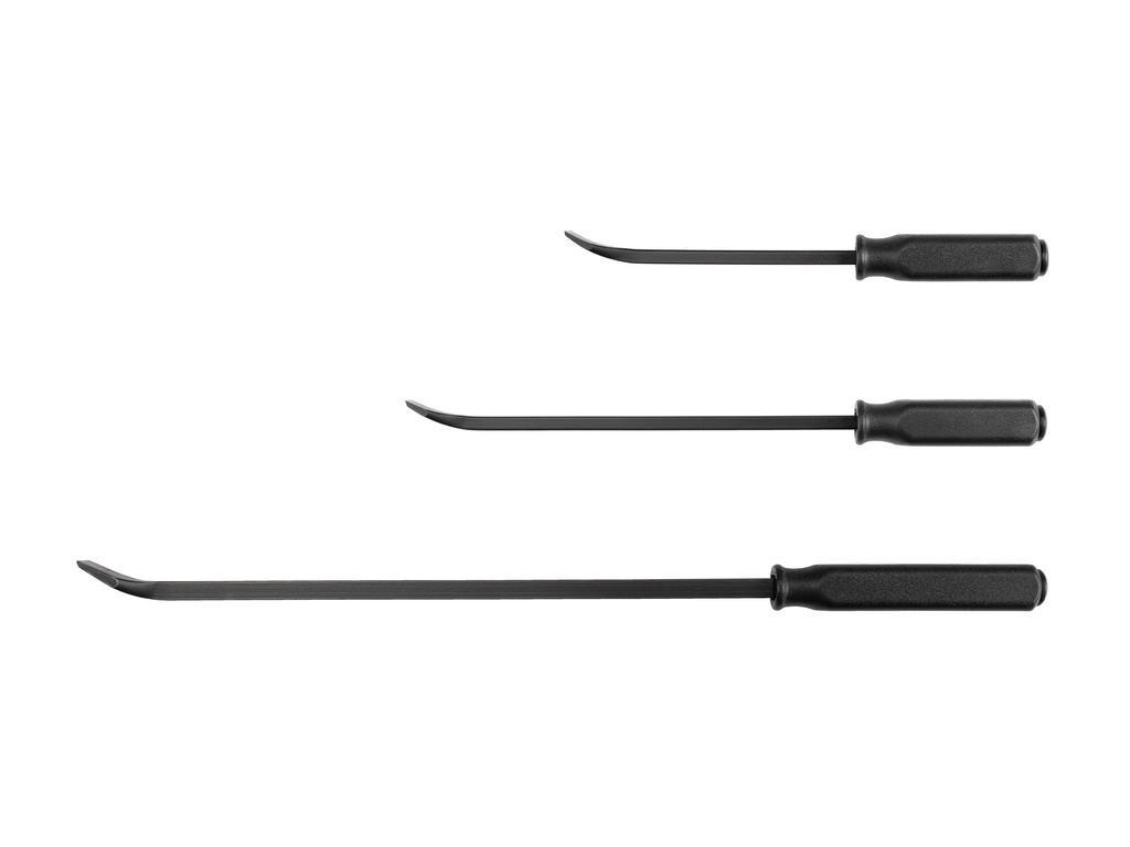 Angled End Handled Pry Bar Set (3-Piece) | TEKTON | LSQ42103