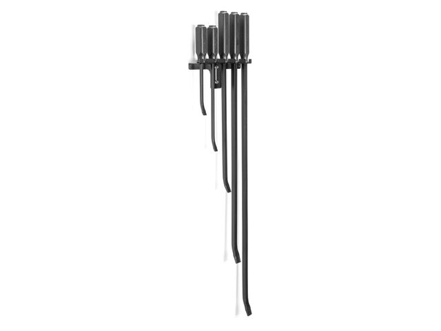 5-Piece Pry Bar Set with Wall Hanger | TEKTON | Made in USA