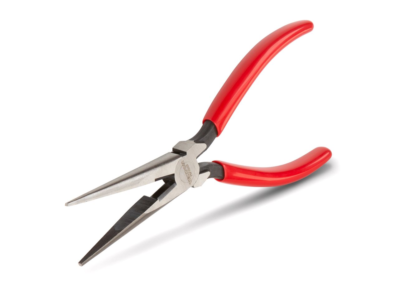 7 Inch Serrated Jaw Long Nose Pliers | TEKTON