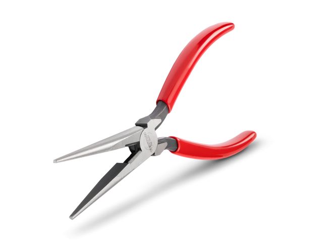 7 Inch Smooth Jaw Long Nose Pliers | TEKTON