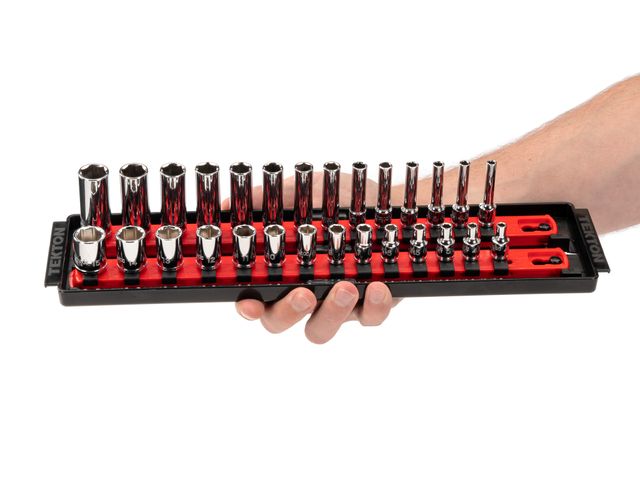 50-Piece 1/4 Inch Drive 6-Point Socket Set | TEKTON