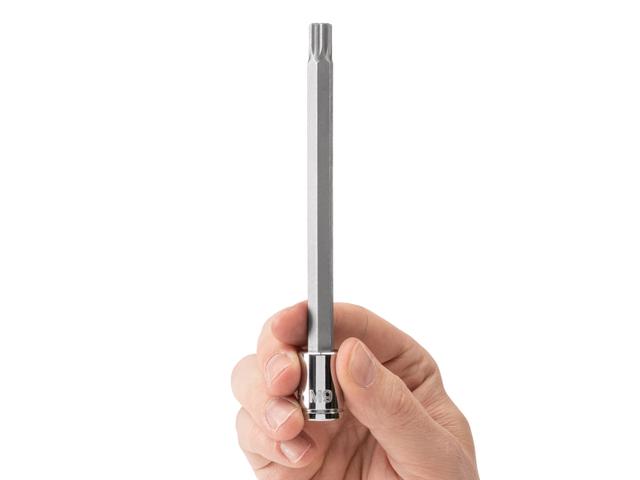 3/8 Inch Drive x M9 Long Triple Square Bit Socket | TEKTON