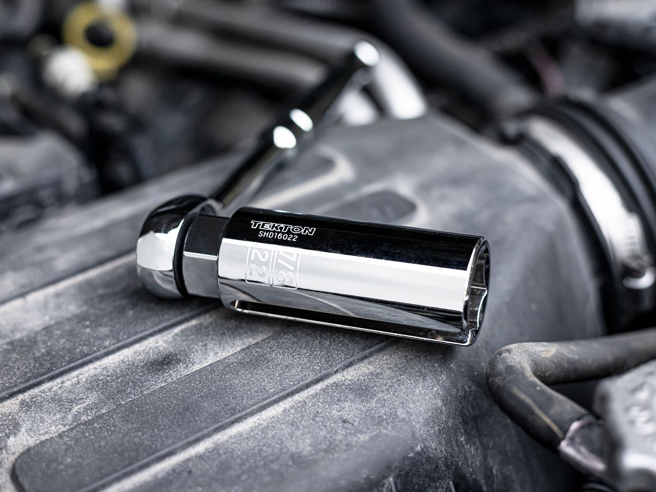 7/8 Inch Oxygen Sensor Socket - Deep Slot | TEKTON