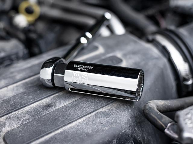 3/8 Inch Drive x 7/8 Inch Deep 6-Point Oxygen Sensor Socket | TEKTON