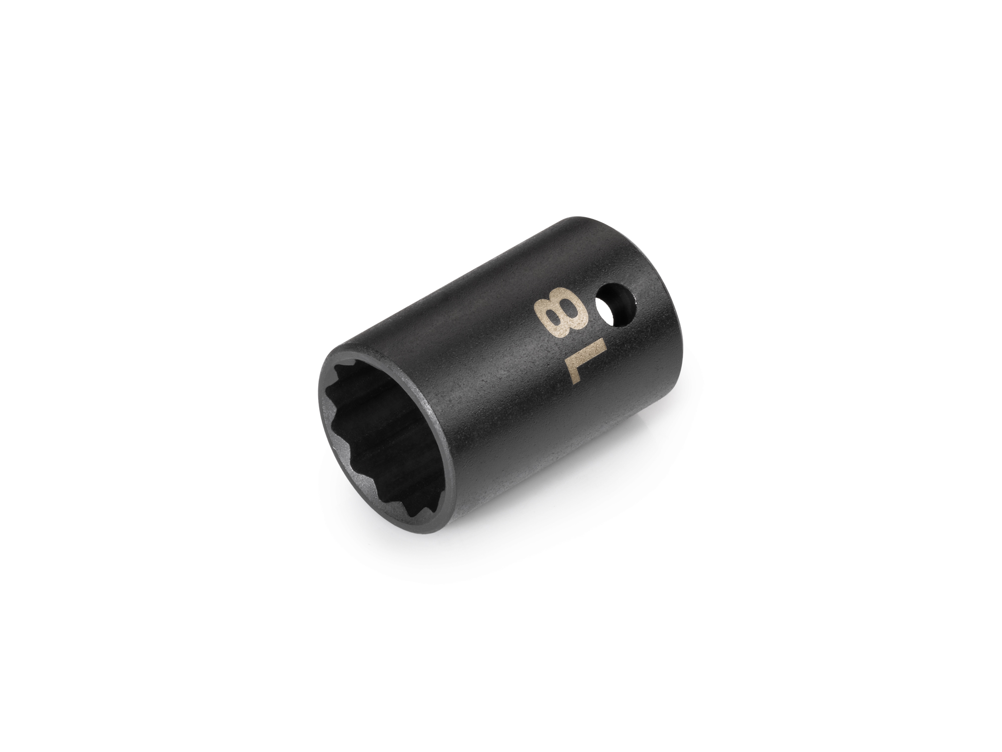 1/2 Inch Drive x 18 mm Shallow 12-Point Impact Socket | TEKTON
