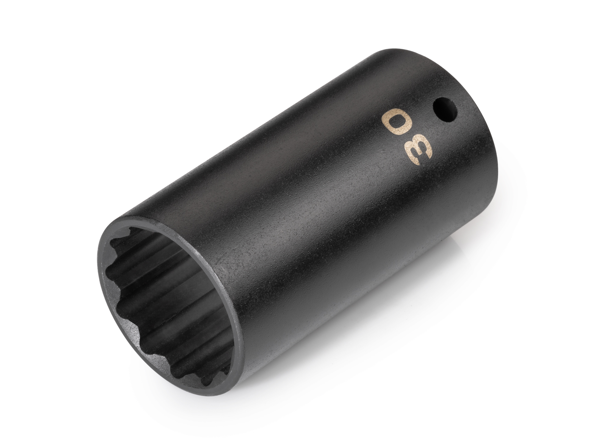1/2 Inch Drive x 30 mm Deep 12-Point Impact Socket | TEKTON