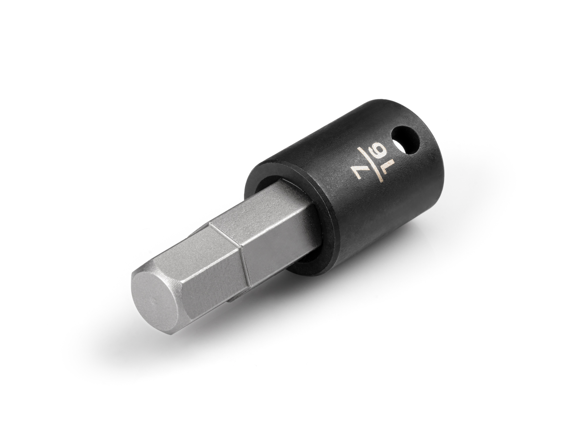 3/8 Inch Drive x 7/16 Inch Hex Impact Bit Socket | TEKTON