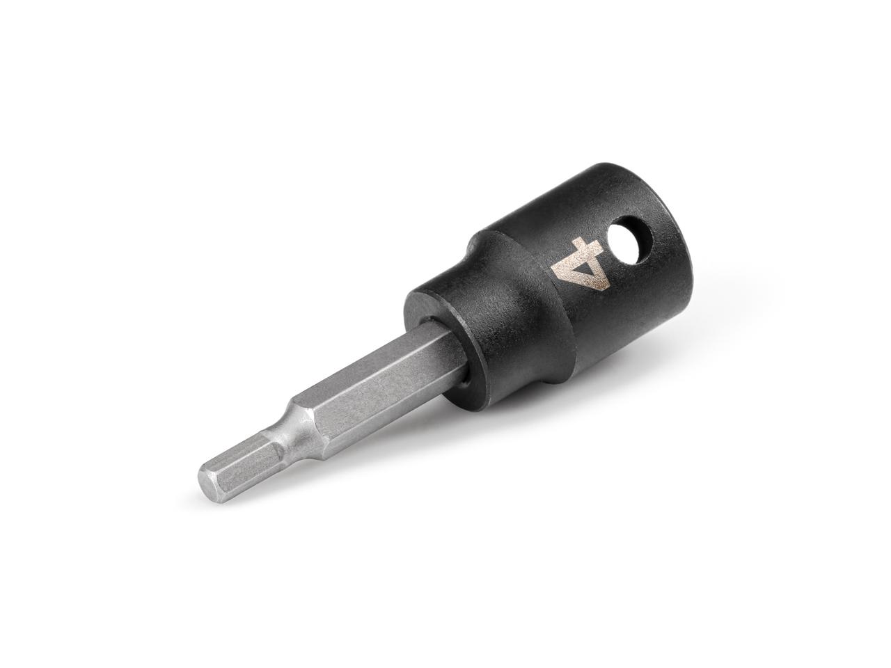 3/8 Inch Drive x 4 mm Hex Impact Bit Socket | TEKTON