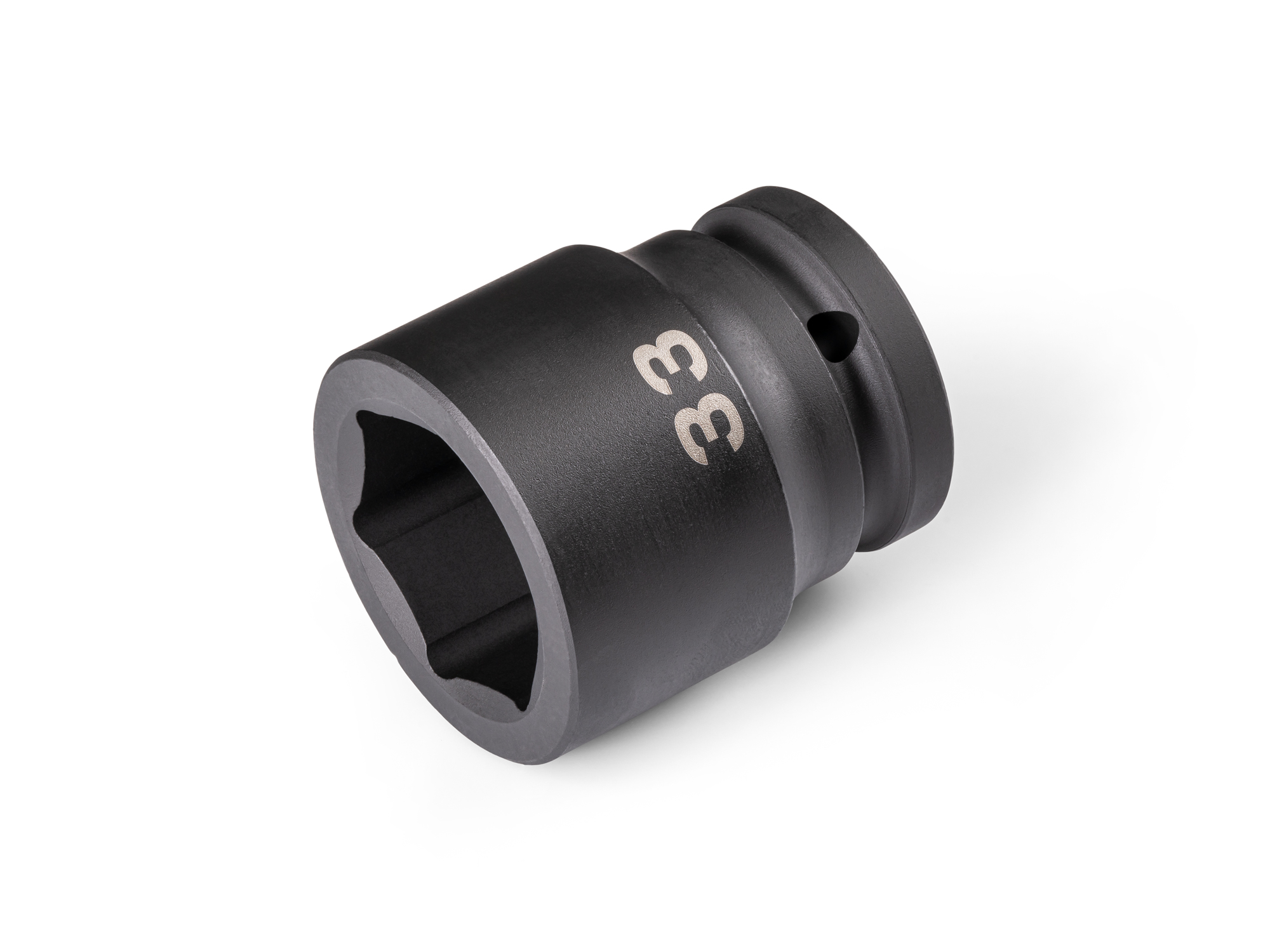 3/4 Inch Drive x 33 mm Shallow 6-Point Impact Socket | TEKTON