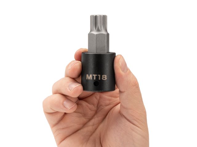 1/2 inch Drive x MT18 Tamper-Resistant Triple Square Impact Bit Socket ...