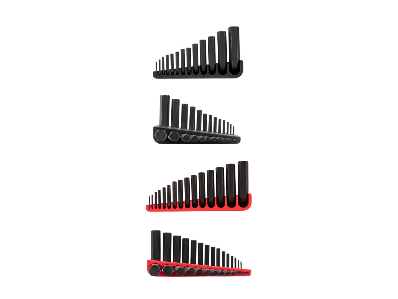 Flat End Hex L-Key Set with Holders (28-Piece) | TEKTON