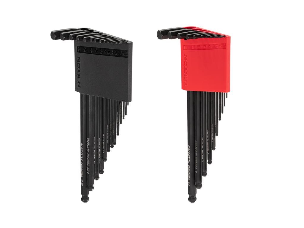 Ball End Hex L-Key Set with Holder (23-Piece) | TEKTON