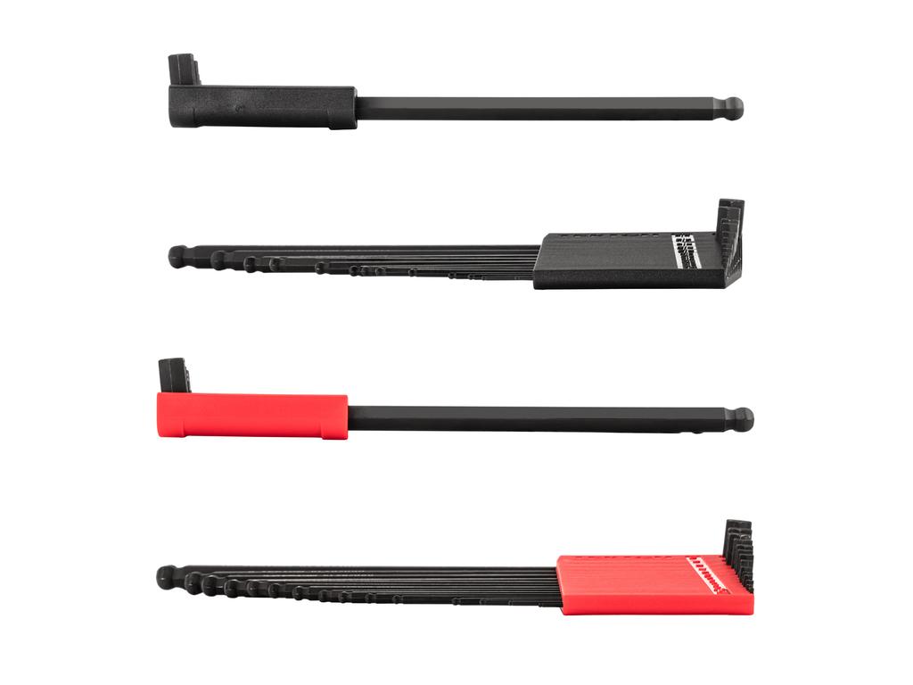 28-Piece Short Arm Ball End Hex L-Key Set (Inch, Metric) | TEKTON