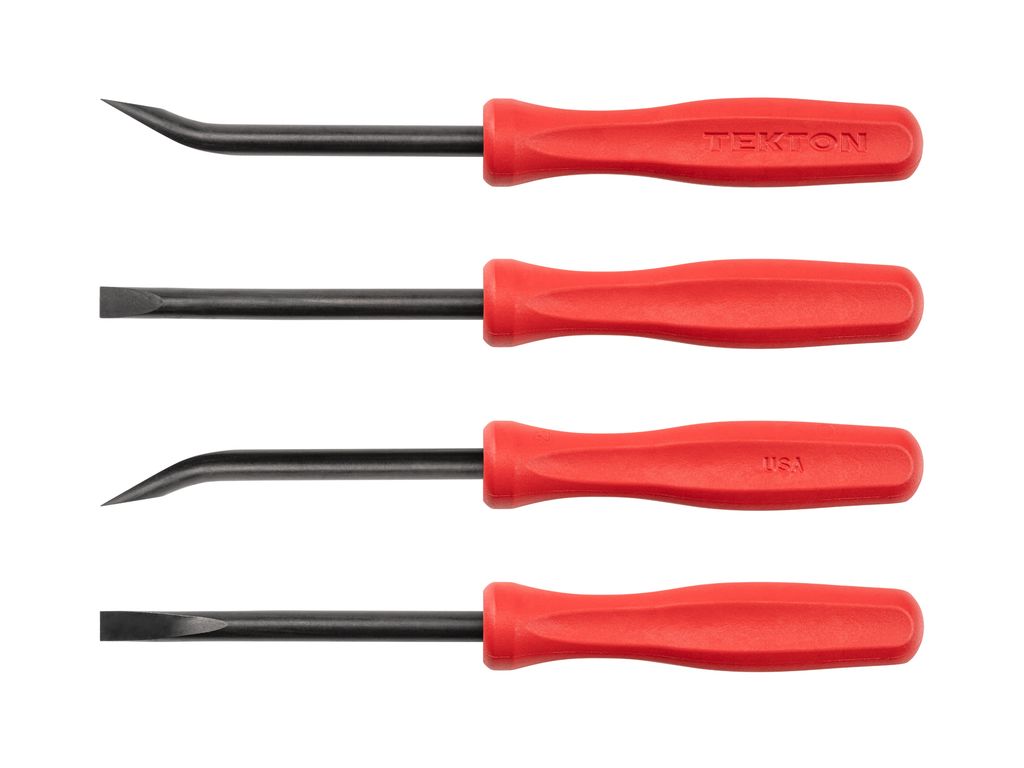 1/4 Inch x 6-1/2 Inch 30-Degree Mini Pry Bar | TEKTON