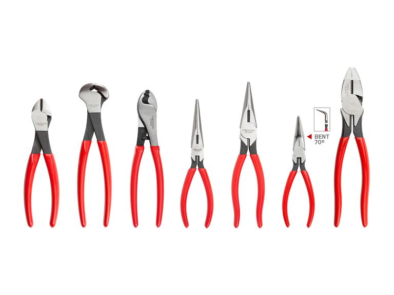 Gripping and Cutting Pliers Set (7-Piece) | TEKTON | PLR99010