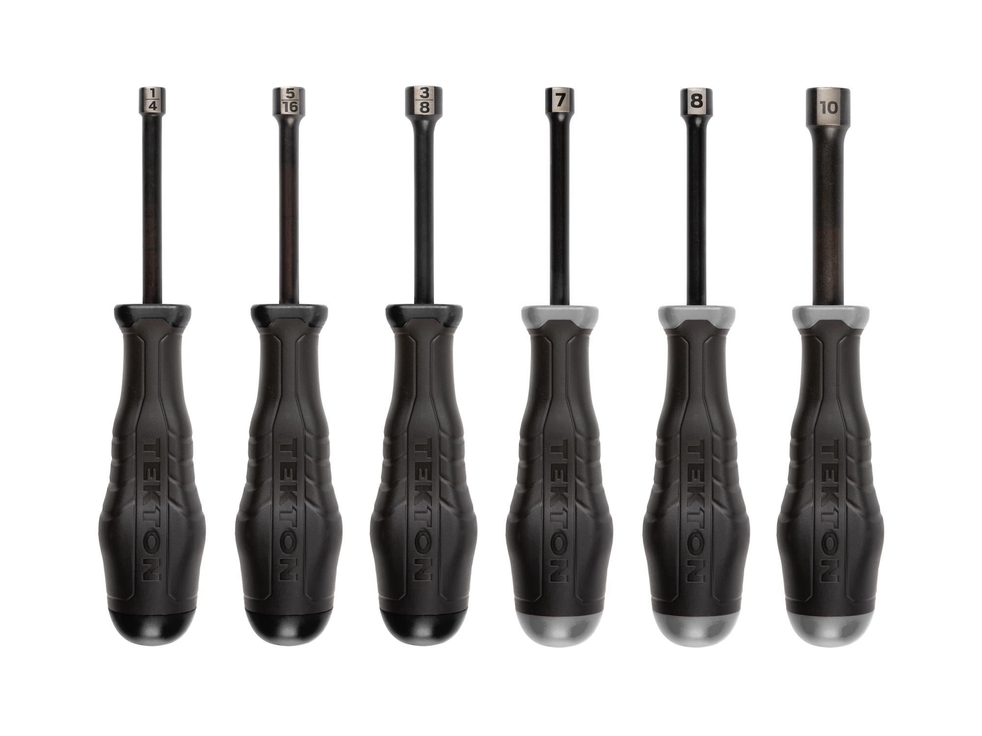 High-Torque Nut Driver Set, 6-Piece (1/4-3/8 in., 7-10 mm) | TEKTON