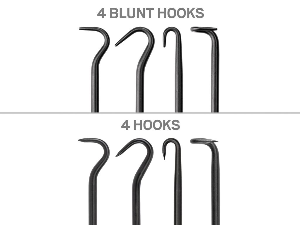 Pick, Hook, and Mini Pry Bar Set (25-Piece) | TEKTON | Made in USA