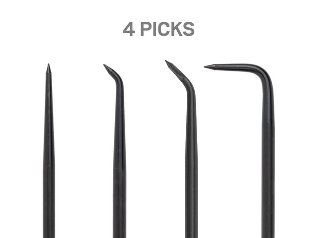 Pointed Pick and Hook Set (5-Piece) | TEKTON | Made in USA