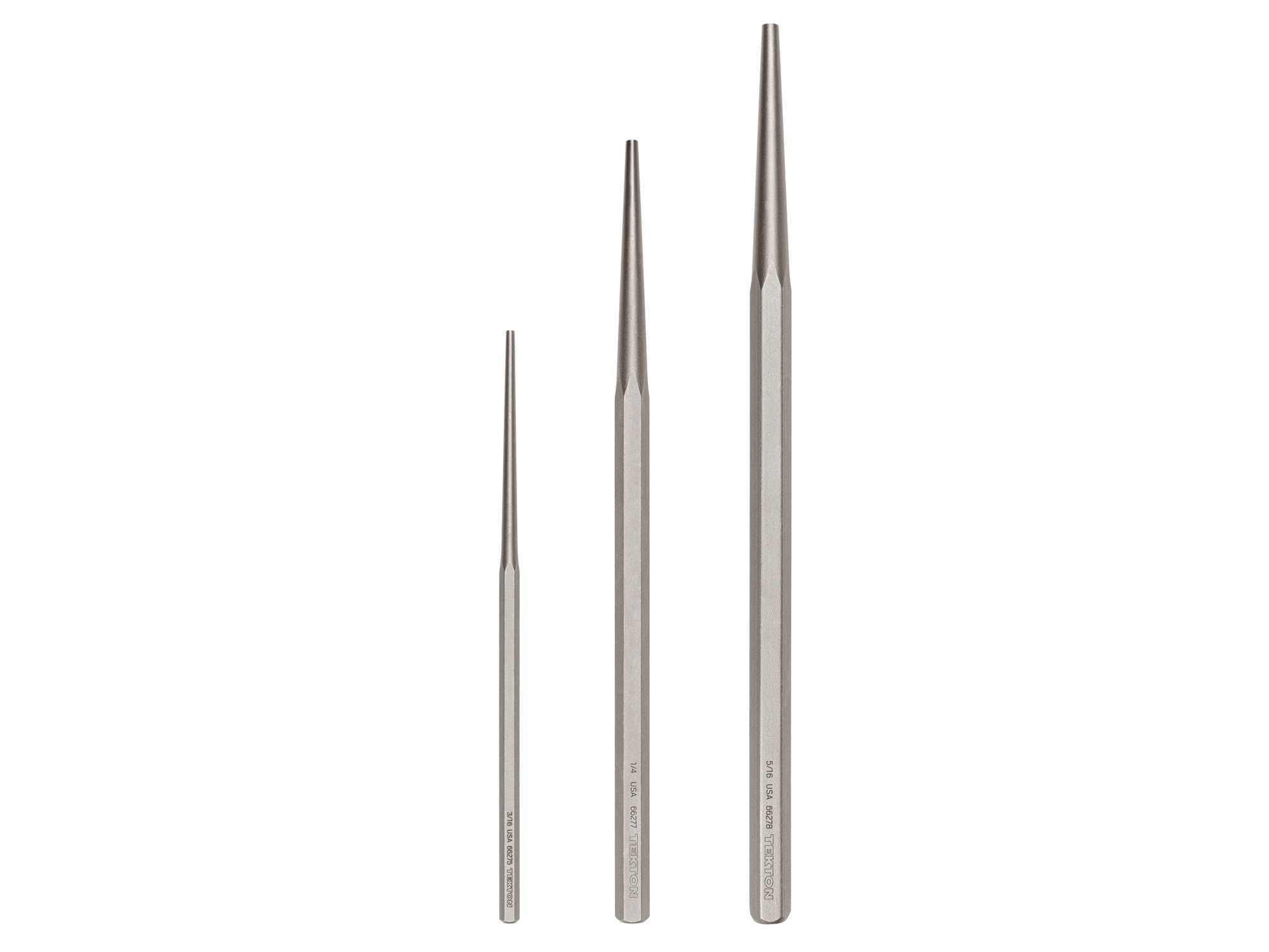Long Alignment Punch Set (3-Piece) | TEKTON | 66556