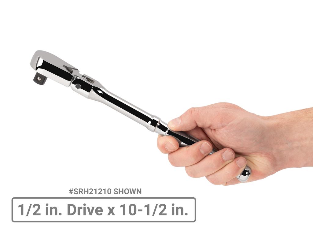 1/2 Inch Drive Flex Head Non-Quick-Release Ratchet Set | TEKTON