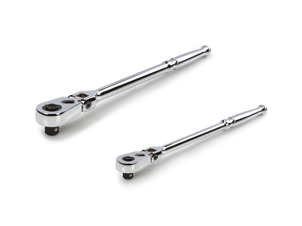 2-Piece Flex Quick-Release Long Ratchet Set | TEKTON