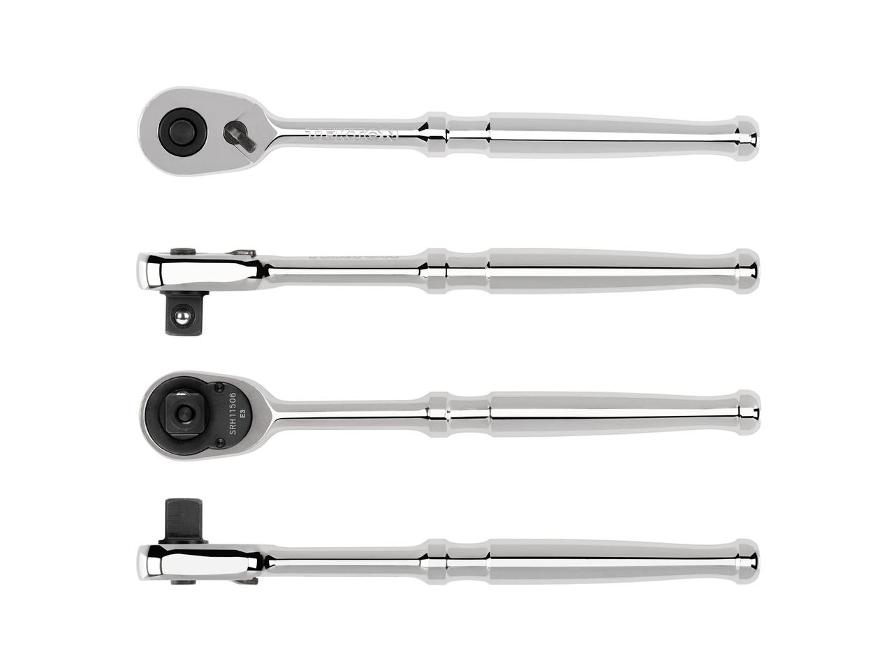 3/8 Inch Drive x 6 Inch Quick-Release Small Body Ratchet | TEKTON