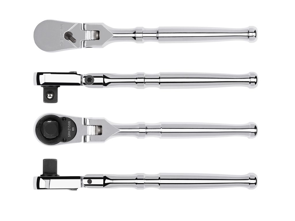 3/8 Inch Drive x 6 Inch Flex Small Body Ratchet | TEKTON