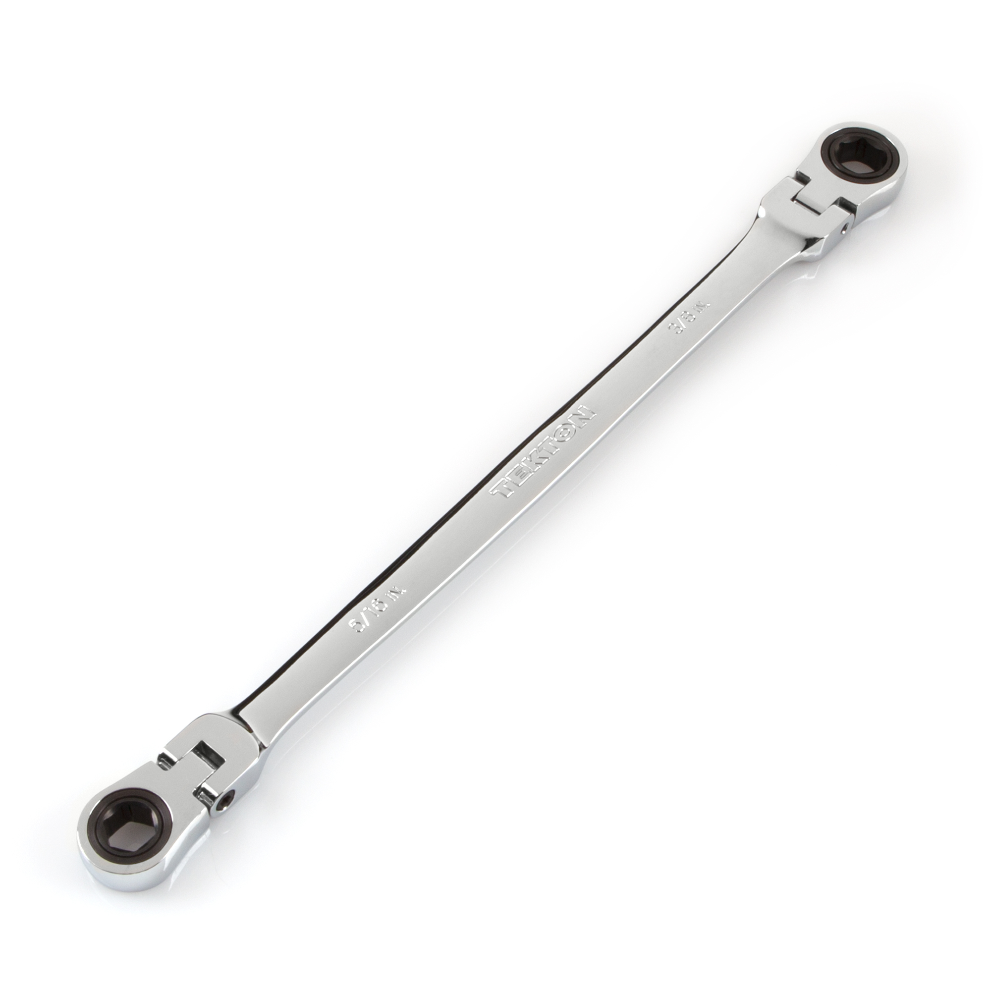 5/16 x 1/8 Inch Long Flex Ratcheting 6-Point Box End Wrench | TEKTON ...