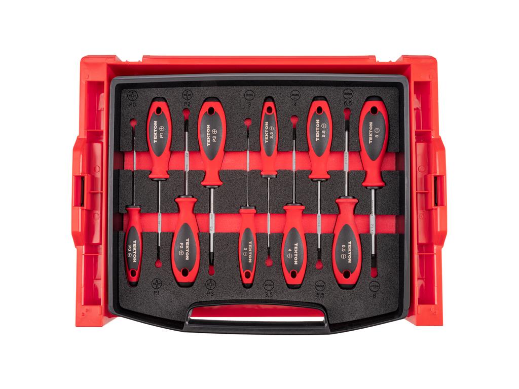248-Piece Tool Set in Modular Stacking Tool Cart with Foam | TEKTON