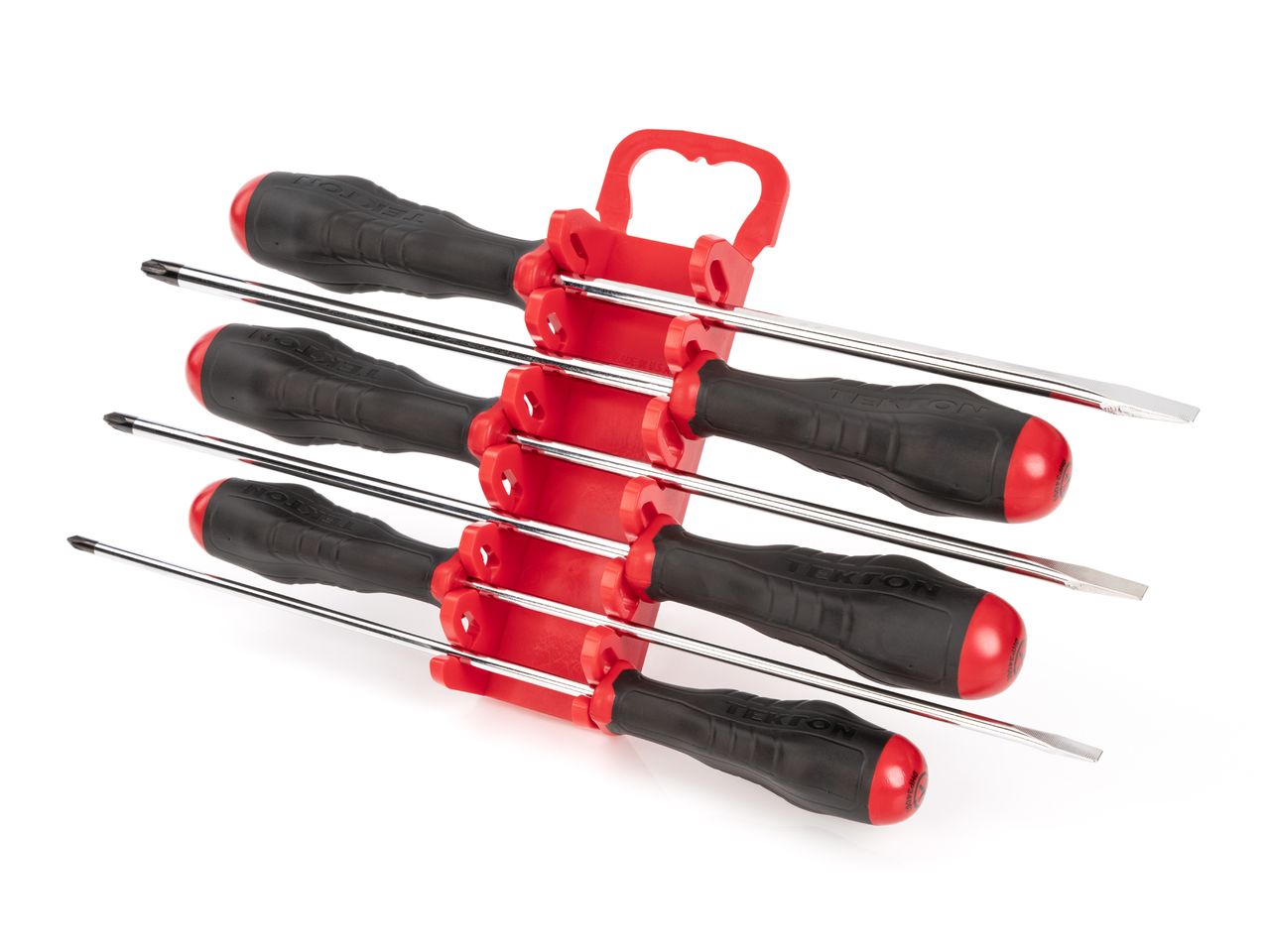Long High-Torque Screwdriver Set with Holder (6-Piece) | TEKTON