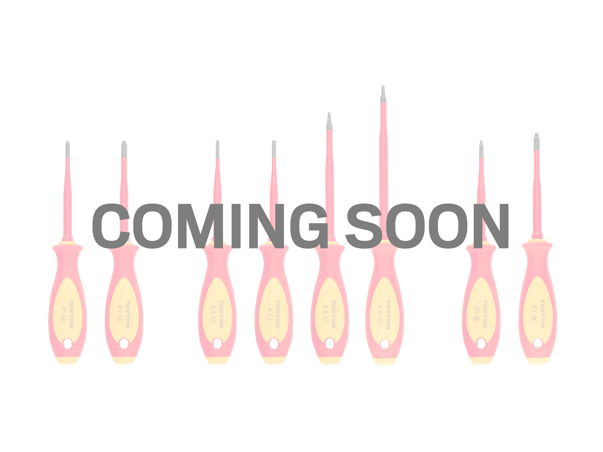 Phillips, Slotted, Square Insulated Screwdriver Set, 8-Piece | TEKTON