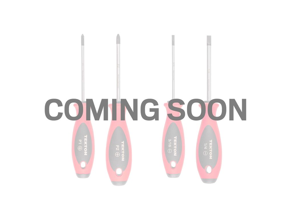 Phillips and Slotted Screwdriver Set (#1–#2, 3/16–1/4 in.) | TEKTON